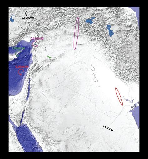 The Rotational Euler Poles Positions And The Rate Of Rotation In Download Scientific