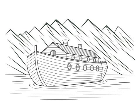 Printable Noahs Ark Free Coloring Page Download Print Or Color
