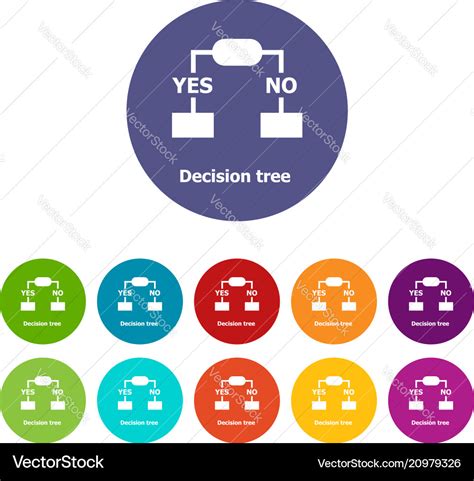 Decision Tree Icon 46 Icon Decision Tree High Res Illustrations