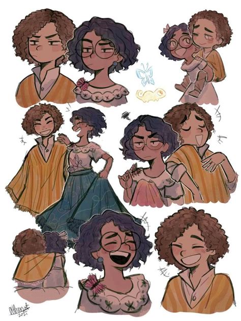 Encanto Camilo Y Mirabel ♥️ Disney Cartoon Characters Disney Fan Art