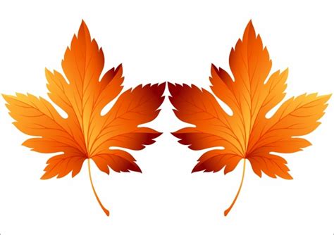 Двухсторонние осенние листья для оформления В ленте группы вы найдете много двухстороннего