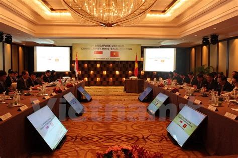 越南与新加坡继续加强双边经贸合作关系 Vietnam Vietnamplus
