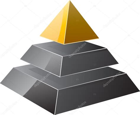 3d Pyramid Vector