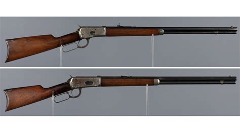 Two Winchester Lever Action Rifles Rock Island Auction