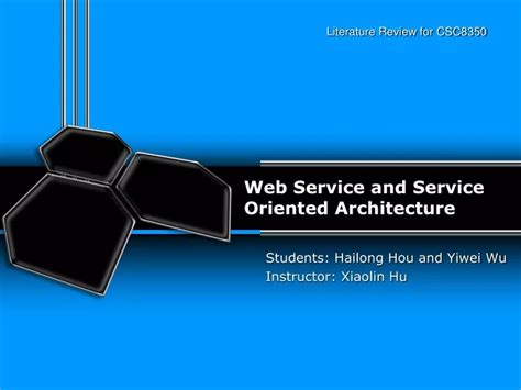 PPT Exploring Service Oriented Architecture SOA For Efficient Web Services Integration