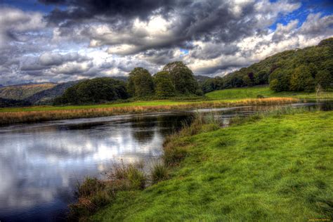 Обои Природа Реки Озера обои для рабочего стола фотографии природа реки озера лес река