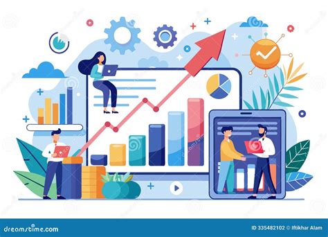Graphical Analysis Concept On A Whiteboard Royalty Free Stock Image