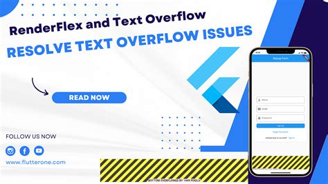 How To Handle And Resolve Text Overflow Issues In Flutter Apps By
