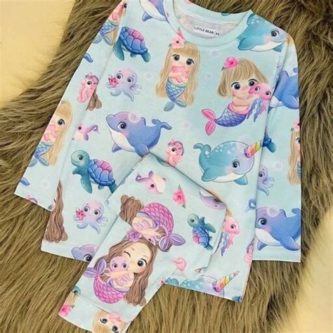 خرید و قیمت بلوزشلواردخترانه ست پری دریایی مناسب از یکسال تا سیزده سال