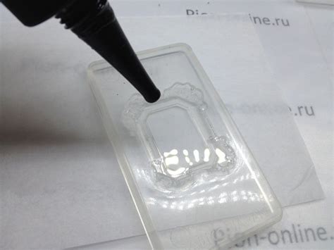 Ультрафиолетовая смола в бижутерии