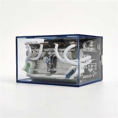 Onrom Ly4n Middle Relay 24vdc220vac 10a Shopee Malaysia