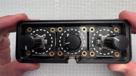 Github Upiir Three Knobs Controller Simple Pc Controller With Three Rotary Encoders Using