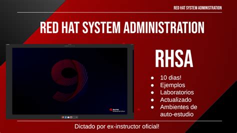 Rhsa 2025 Red Hat System Administration Course