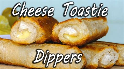 How To Make Cheese Toastie Dippers Youtube