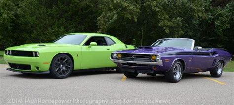 The 2015 Challenger And 1971 Challenger Head To Head Styling Comparison