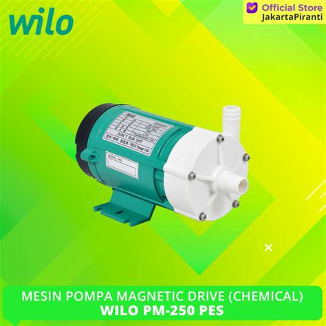 Mesin Pompa Cairan Kimia Magnetic Drive Chemical Pump Wilo Pm 250 Pes Pm 250pes Lazada