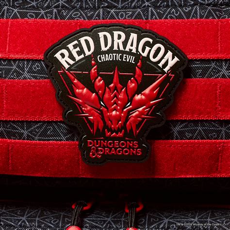 Dungeons And Dragons Red Dragon Patch