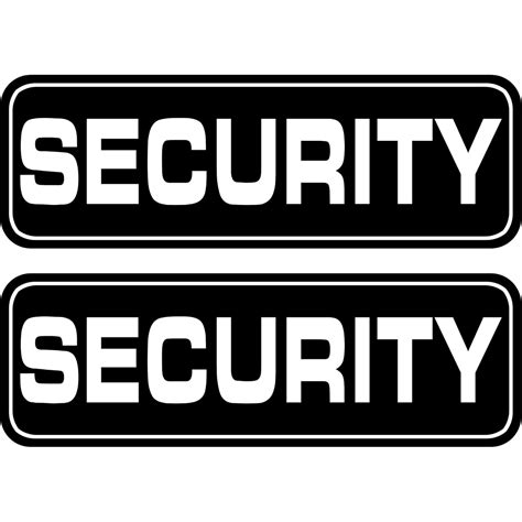 5mo Finance Security Officers Magnetic Signs For Vehicles Trucks