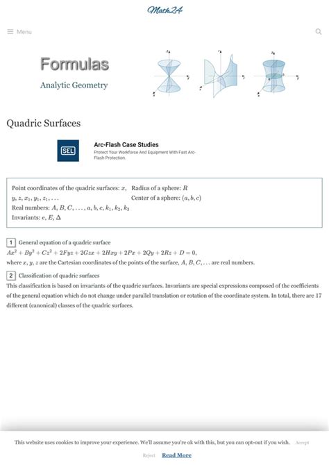 Quadric Surfaces Pdf