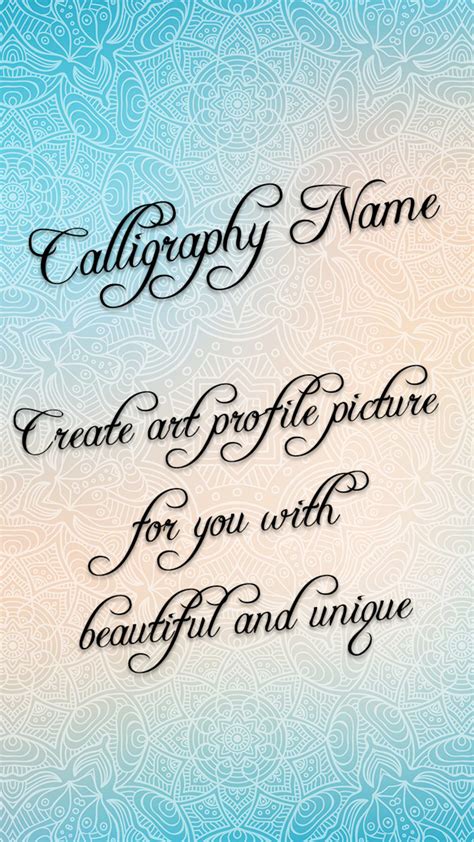 calligraphy name add text over photo apk for android download