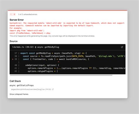 cannot `yarn dev` repo · issue 287 · radix ui website · github