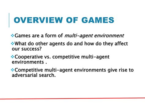 Adversarial Search Pptx