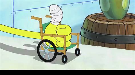 Worm In The Wheelchair Spongebob At Mildred Bruggeman Blog