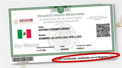 Curp Guerrero 2025 Esta Leyenda Debe Tener Para Ser Válida