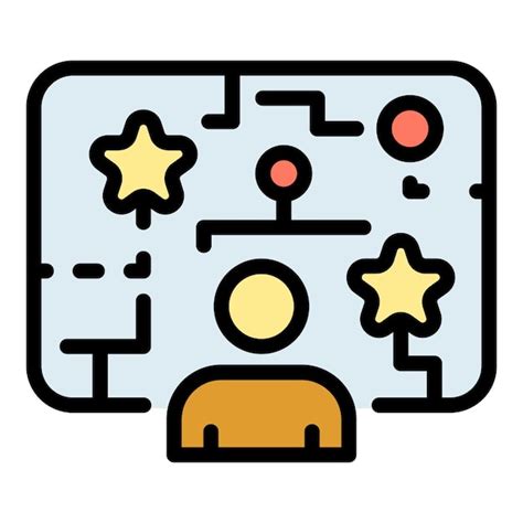 Premium Vector Internet Game Icon Outline Internet Game Vector Icon Color Flat Isolated