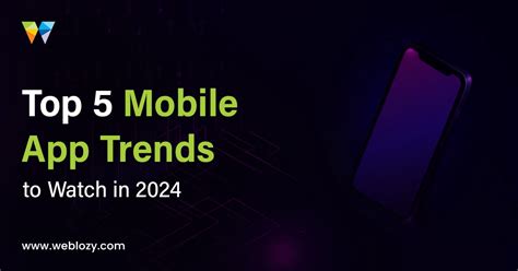 Top 5 Mobile App Trends To Watch In 2024