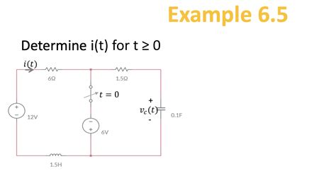 Solved Example 6 5 Determine I T For T0 Chegg Com