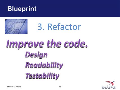Test Driven Development Blueprint Toolbox And Master Craft Ppt