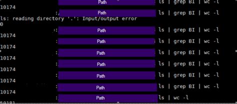 Run Ls Find In Blobfuse Directory Found Input Output Error Issue Azure Azure