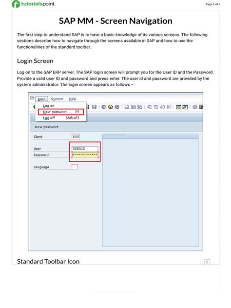 Sap Mm Screen Navigation Pdf Login Window Computing Sap Mm Screen Navigation Pdf Login Window Computing
