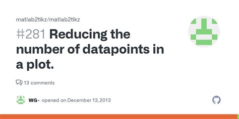 Reducing The Number Of Datapoints In A Plot · Issue 281 · Matlab2tikzmatlab2tikz · Github