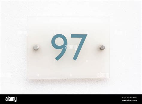 Number 97 hi-res stock photography and images - Alamy