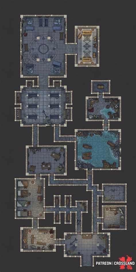 Dnd Tomb Map Explore The Underground Pack
