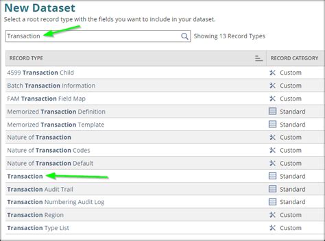 Own Your Netsuite With Analytics Workbooks Create A Dataset And Workbook