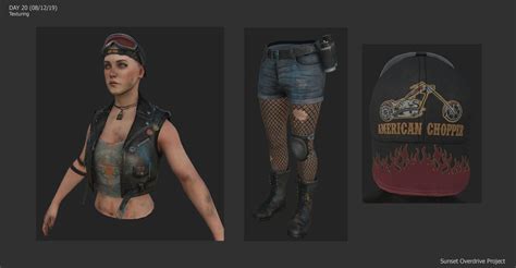 Artstation Year 3 Sunset Overdrive Project