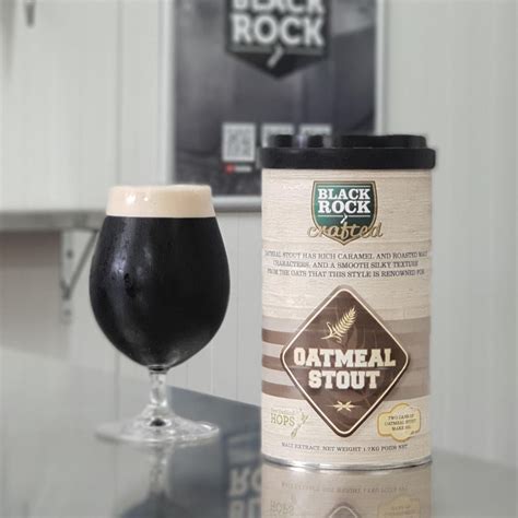 Black Rock Crafted Oatmeal Stout Liquid Malt Extract Beer Kit 17kg