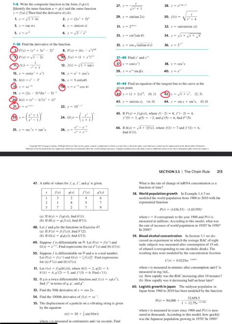 Solved 1 6 Write The Composite Function In The Form Fgx