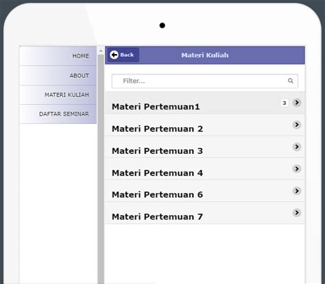display detailed lecture material menu download scientific diagram