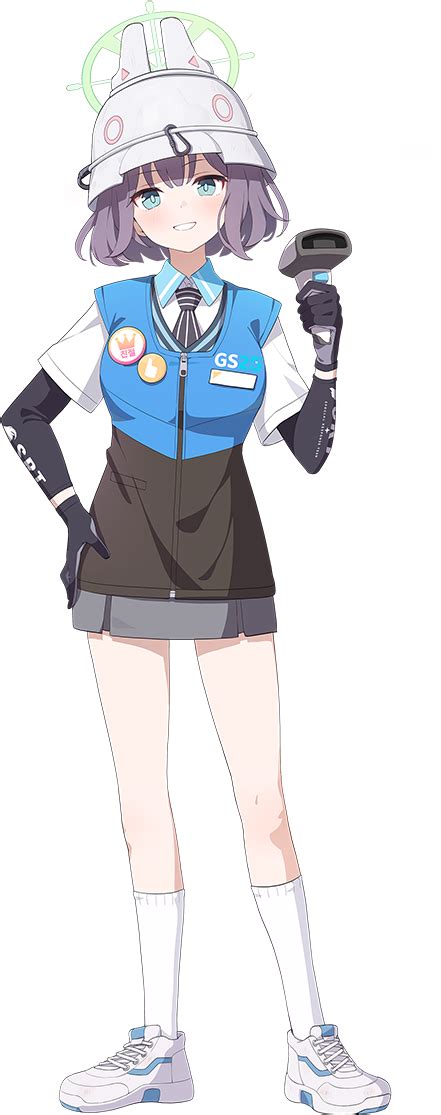 Safebooru 1girl Barcode Scanner Black Gloves Black Hair Black Necktie