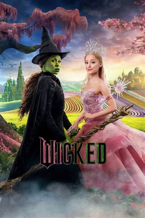 Poster Movie Wicked Musical Poster Ariana Grande As Glinda Wall Art