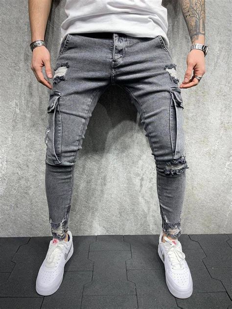 Купить стильные мужские джинсы Grey Asphalt по цене 4 500 ₽ Wanted Магазин модной мужской одежды