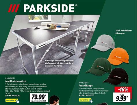 Parkside Multifunktionstisch Oder Parkside Anstoßkappe Angebot bei Lidl 1Prospekte de