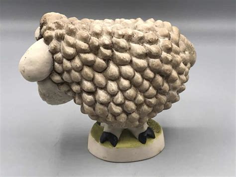 Antique Grogg Sheep Figurine 1941 A Vintage Year By John Hughes