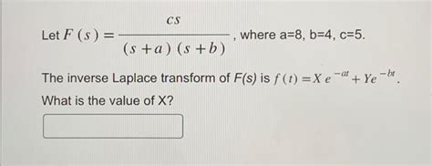 Solved Let F S S A S B Cs Where A 8 B 4 C 5 The Chegg Com