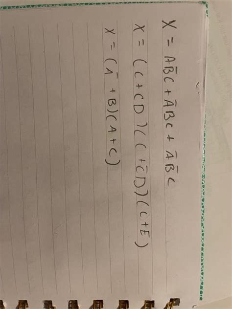 Solved X ABC ĀBC ABC x CD I CD CTE X Chegg com