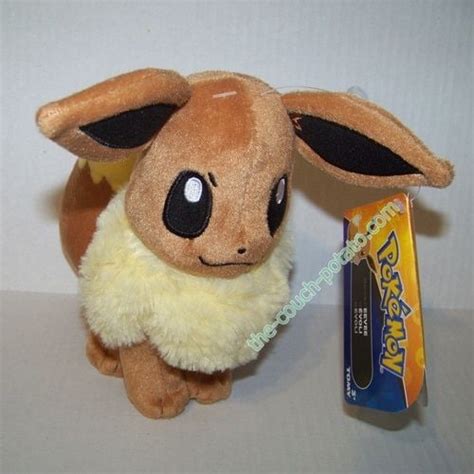Pokemon Eevee Sitting Plush Tomy 7083002 Pokemon Eevee Pokemon